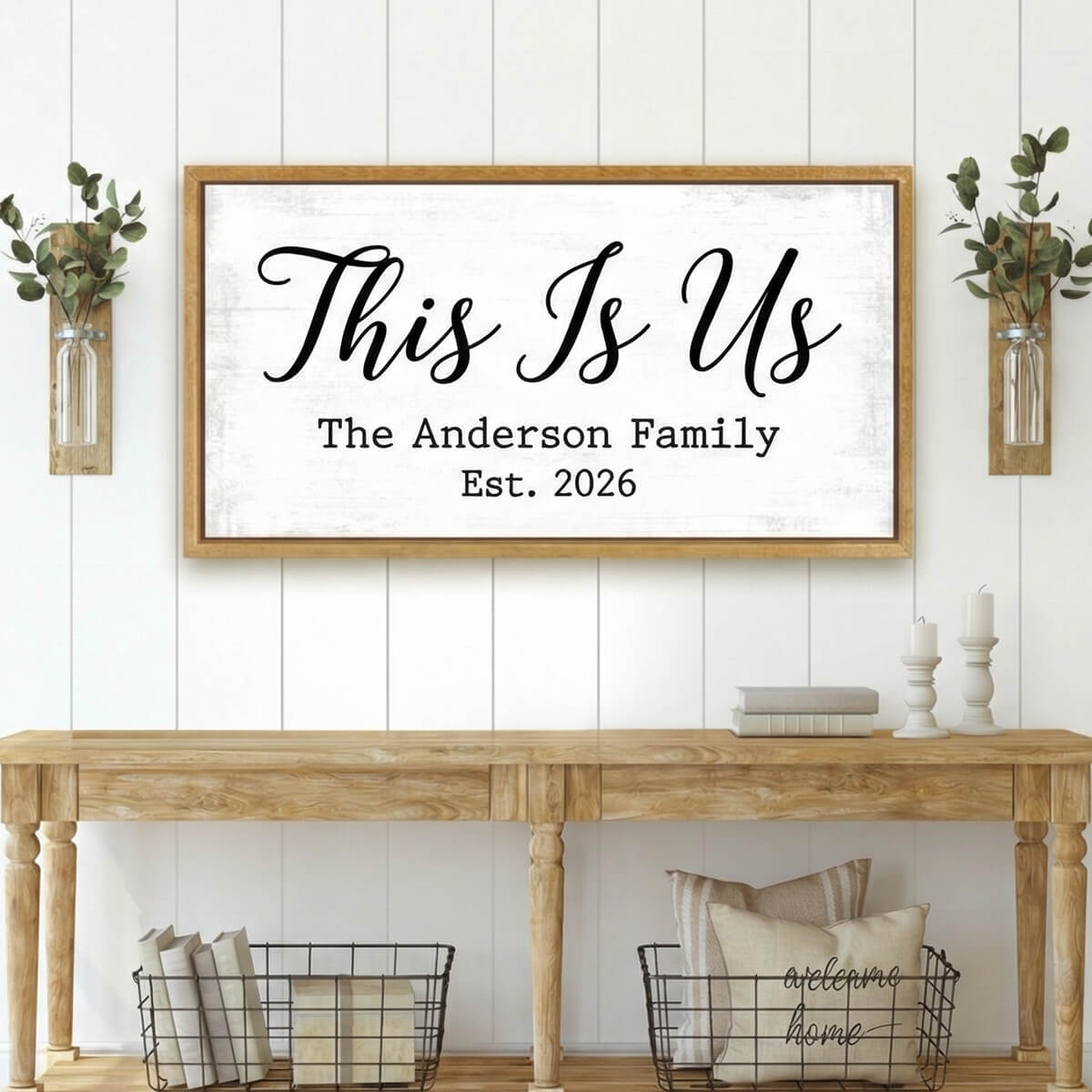Personalized Handwritten Family Recipe Sign – Pretty Perfect Studio