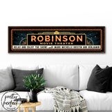 Custom Home Movie Theater Sign – Pretty Perfect Studio
