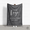 Custom Text Blankets Personalized Fleece Throw Blankets with Names ...