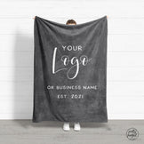 Custom Text Blankets Personalized Fleece Throw Blankets with Names ...