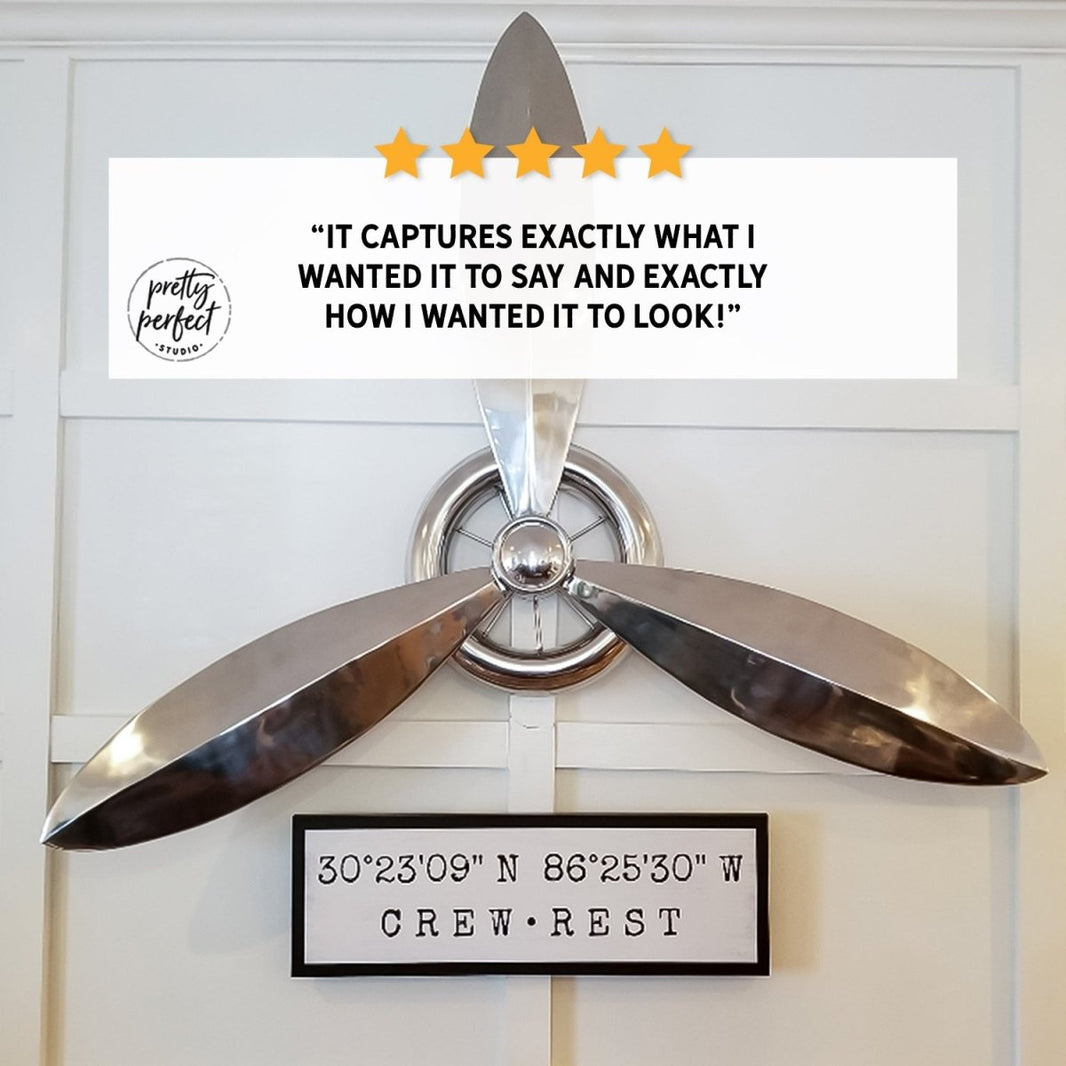 Maps & Location Custom Signs | Personalized Canvas Signs – Pretty ...